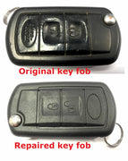 Repair service for Range Rover L322 3 button remote flip key fob 2006 ...
